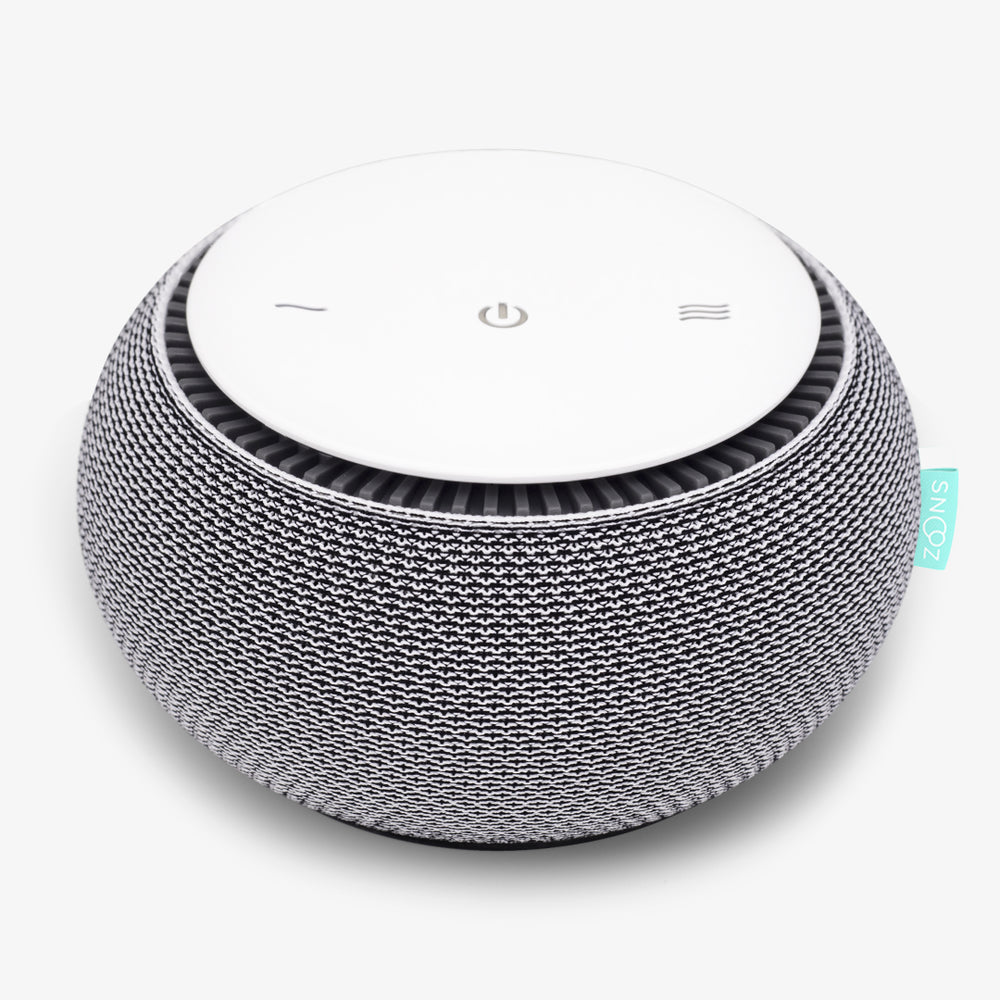 SNOOZ Original White Noise Machine with Real Fan Inside | SNOOZ